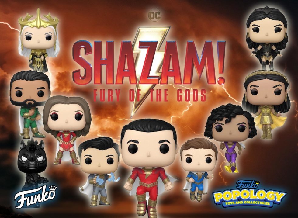 Shazam! Fury of the Gods Funko Pops - Funkopopology